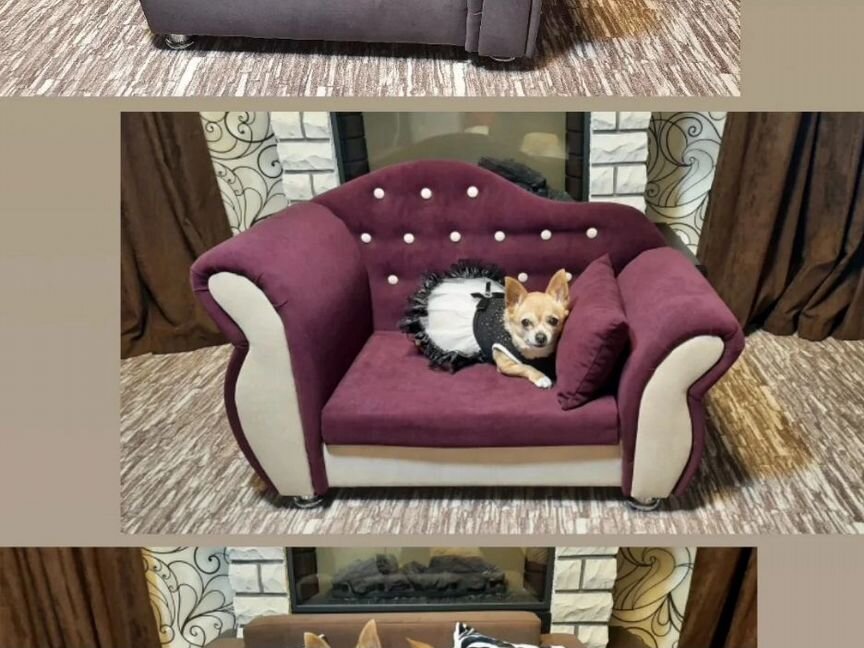 Лежанка диван для собак