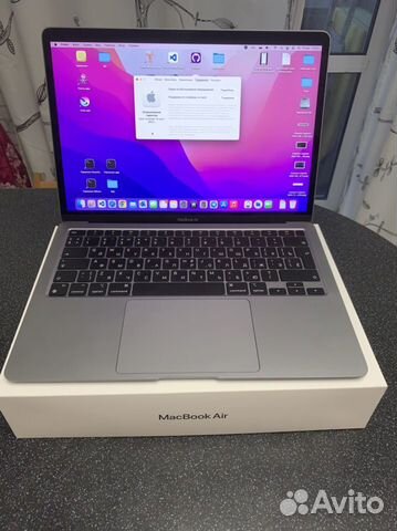 Apple MacBook Air M1 16/256 купить в Москве | Электроника | Авито