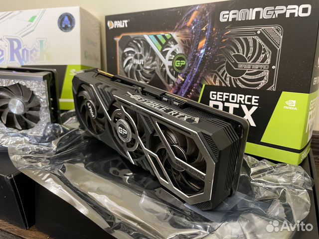 Видеокарта Palit RTX 3090 Gaming Pro купить в Москве | Электроника | Авито