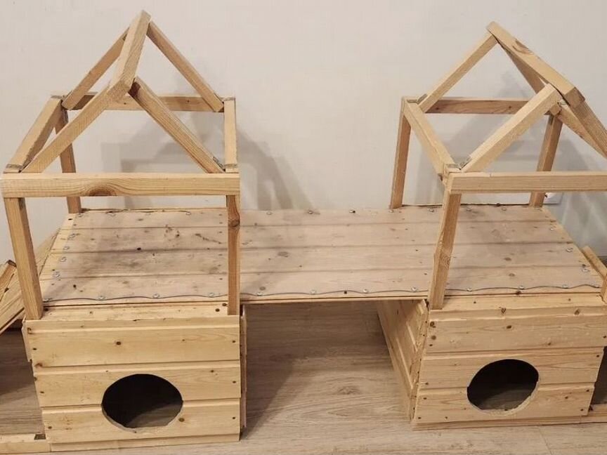 Домик и тоннель для животных