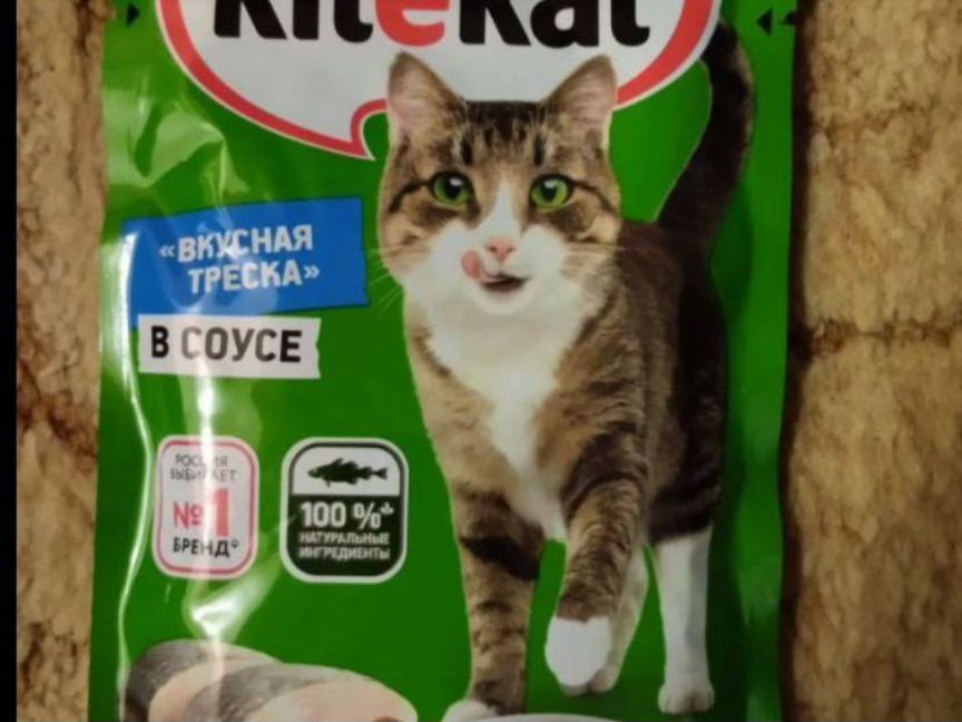 Продам 1 корм из пачки кошачий