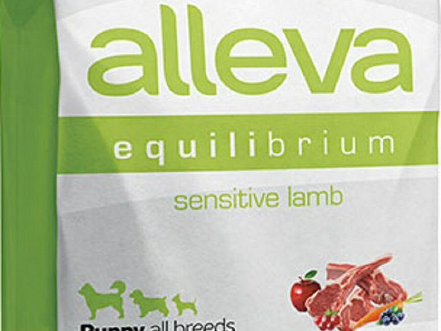 Корм для щенков и беременных собак Alleva