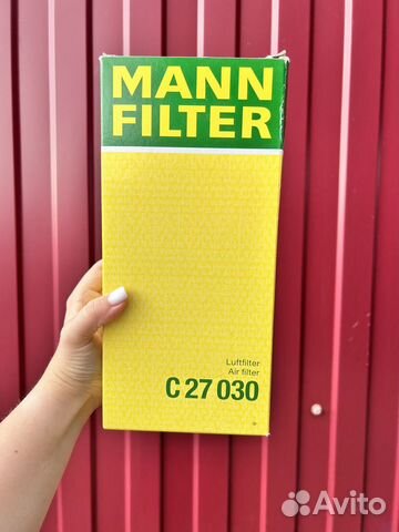 Фильтр воздушный для двигателя mann-filter C27030 купить в Краснодаре | Авито