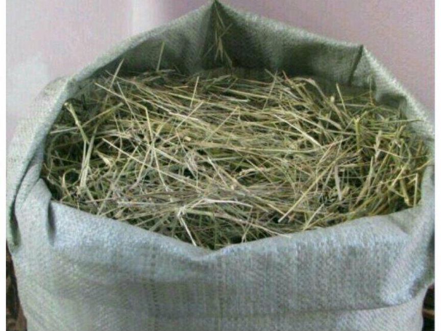 Продажа сена в мешках