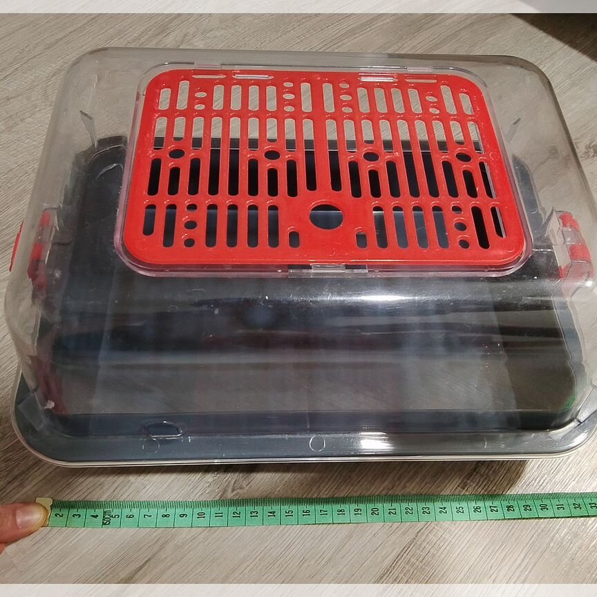 Террариум прозрачный пластиковый