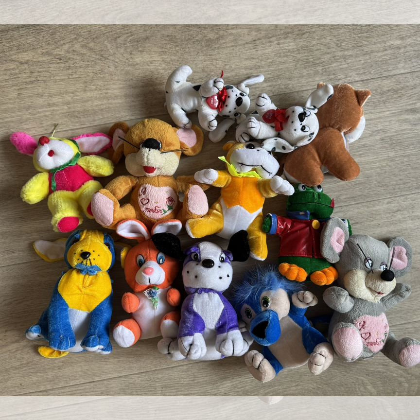 Игрушки для собак мягкие