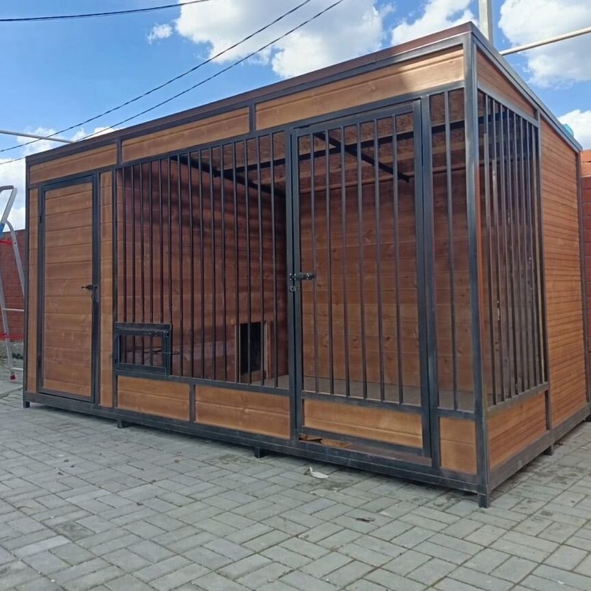 Вольер для собак уличный