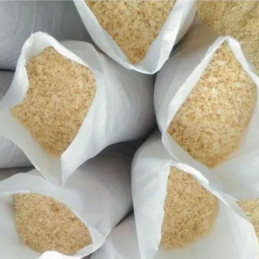 Опилки в мешках (сухие)