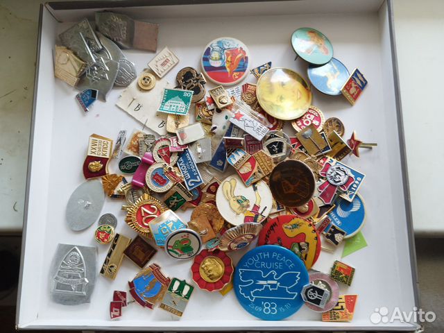 Значки СССР разные легкие купить в Москве | Хобби и отдых | Авито