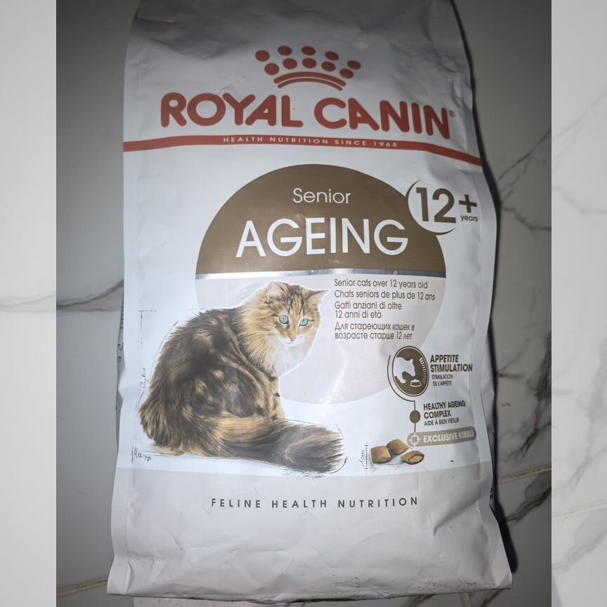 Корм для кошек royal canin ageing 12 
