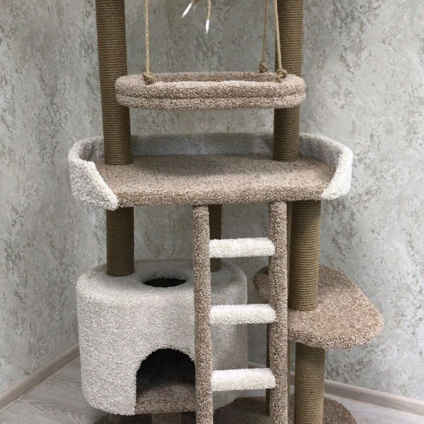 Игровой комплекс для кошек (лежанки, когтеточки)