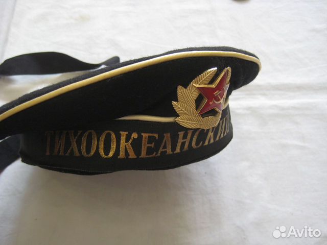 Бескозырка Тихоокеанский флот СССР купить в Омске | Личные вещи | Авито