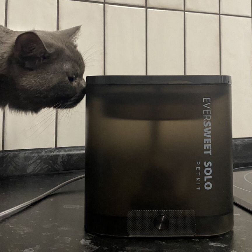 Питьевой фонтан Petkit eversweet solo серый