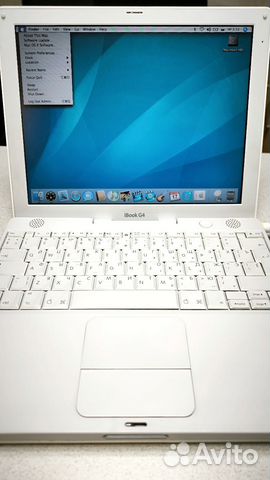 Винтажный ноутбук Apple iBook g4 (2004) купить в Тюмени | Электроника ...