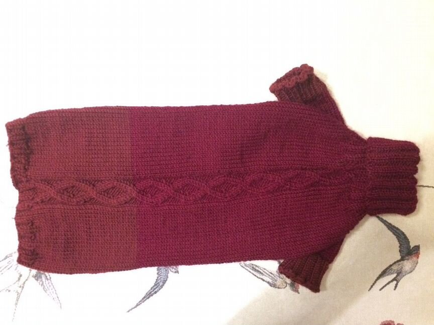 Свитер для таксы миниатюрной