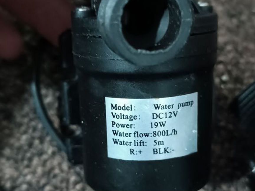 Водяная помпа DC12V 800L/h