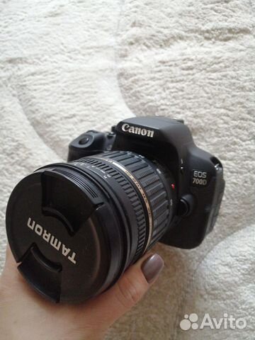 Зеркальный фотоаппарат canon 700d купить в Бийске | Электроника | Авито