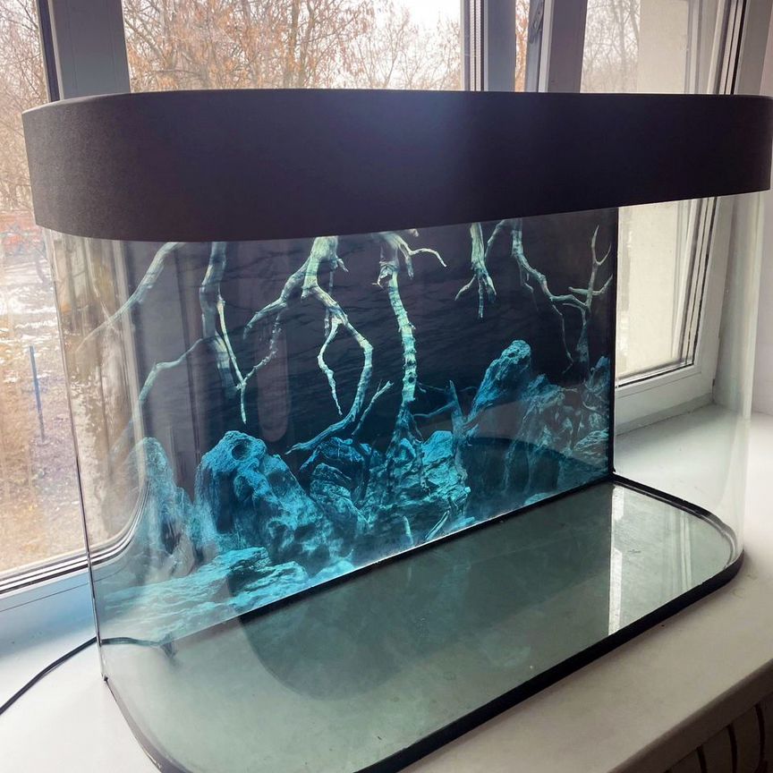 Аквариум панорамный 120 л