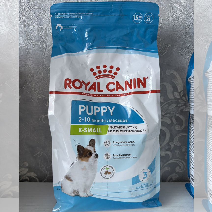 Корм для собак royal canin x small puppy