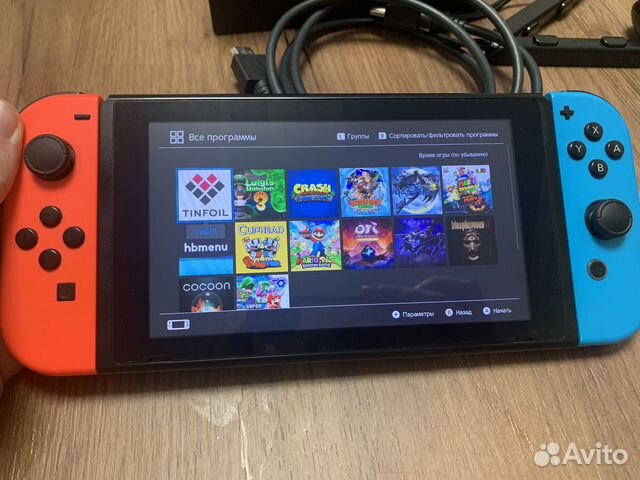Nintendo switch rev 1 прошитая micro sd 125g купить в Краснодаре ...