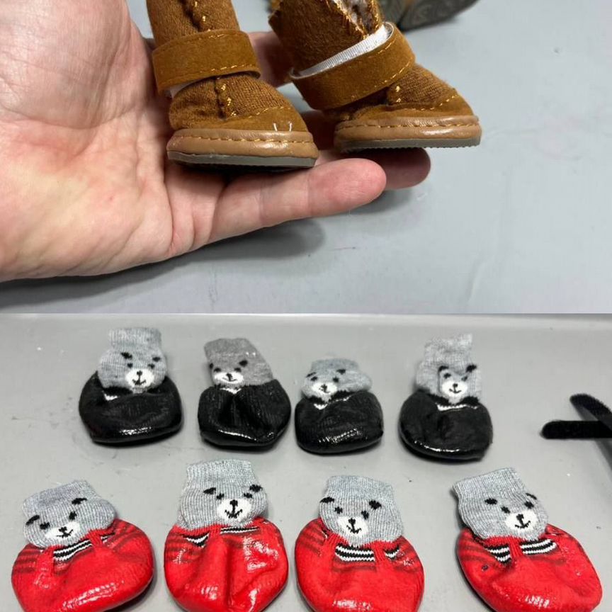 Обувь для собак меховые башмачки/носочки Новые