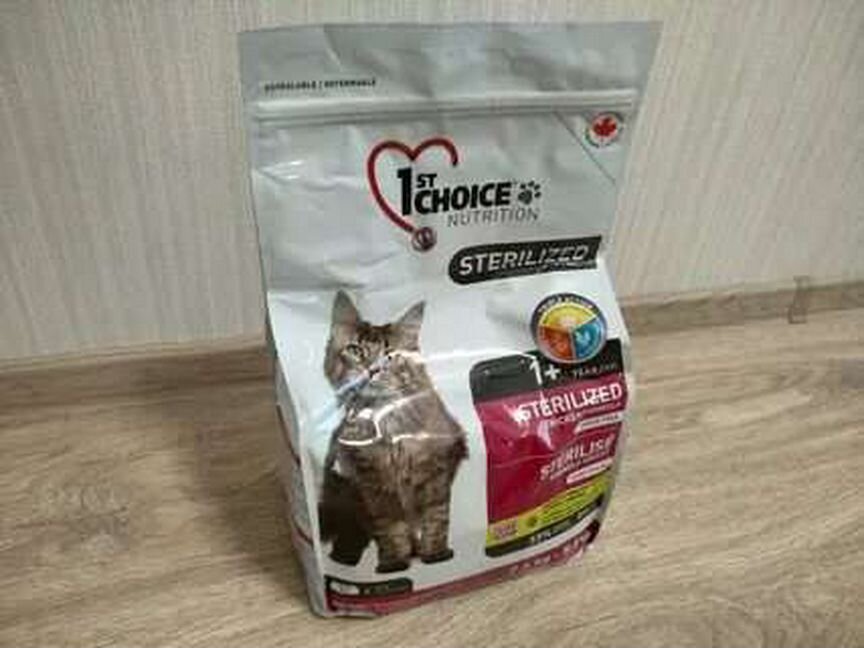 Корм для стерилизованных кошек 2.4кг