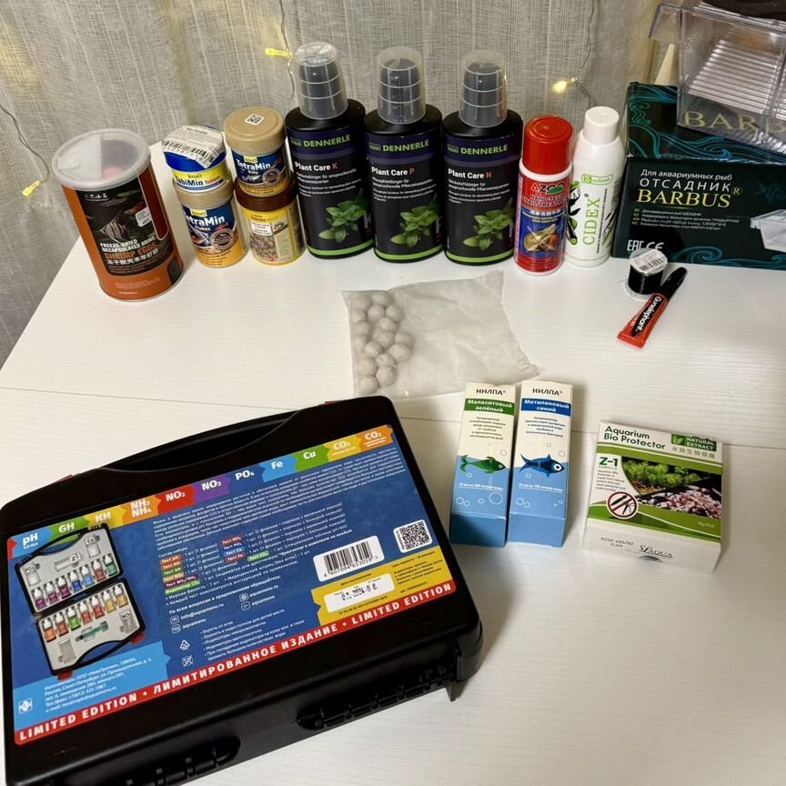 Аквариумные вещи разные (Текст)