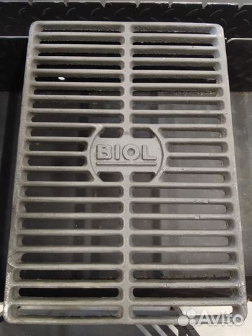 Чугунная решетка biol купить в Перми | Хобби и отдых | Авито