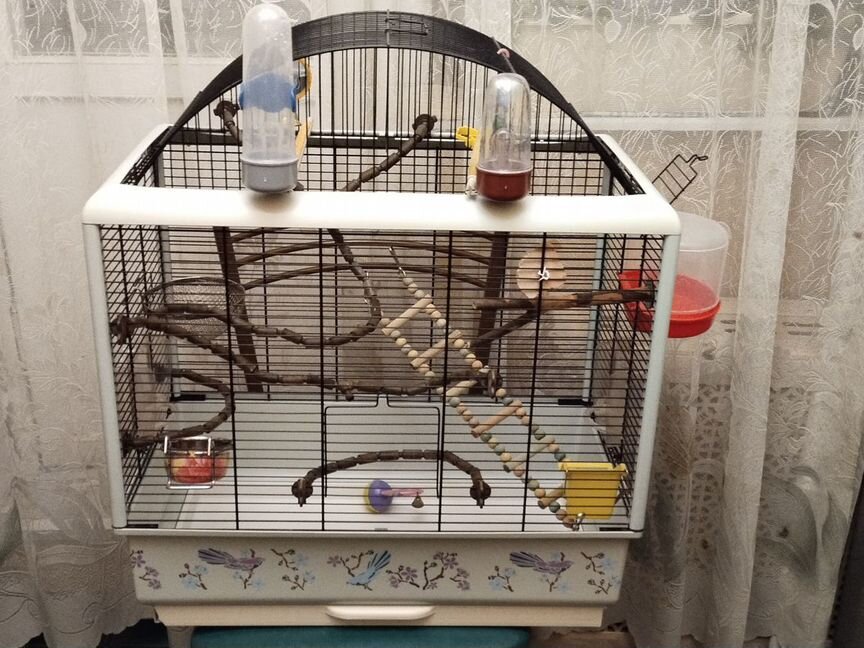 Большая клетка для птиц