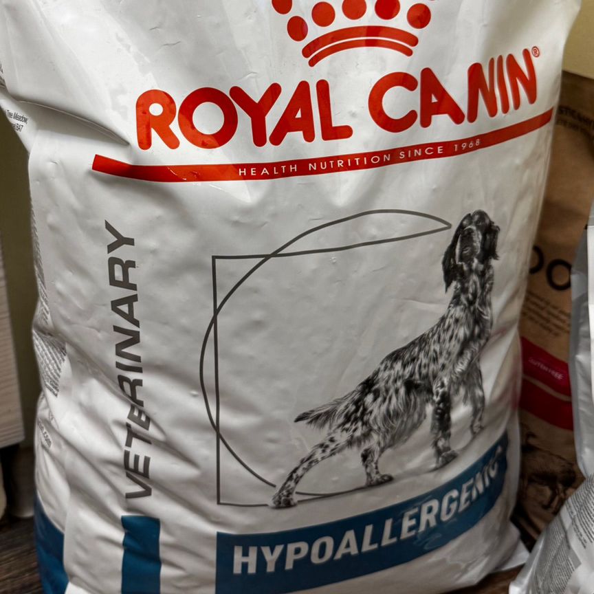 Royal canin hypoallergenic для собак 14 кг