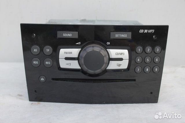 Магнитола CD 30 MP3 Опель Корса Д Opel Corsa D купить в Москве | Авито