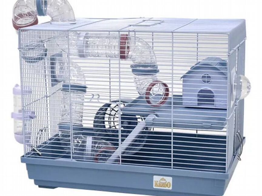 Клетка для хомяков двухэтажная