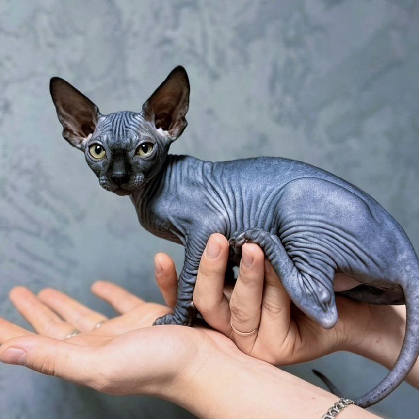 Канадский сфинкс котёнок