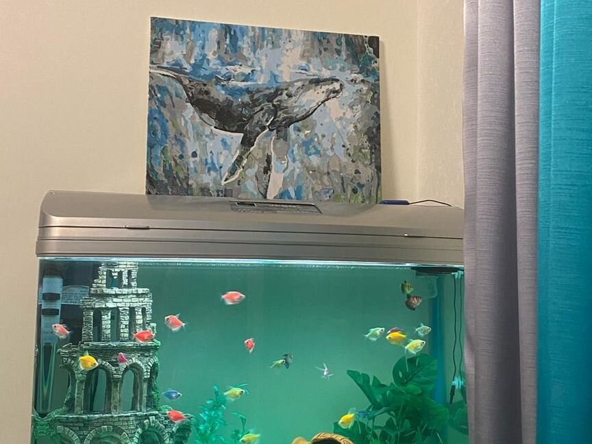 Аквариум 140 л б/у