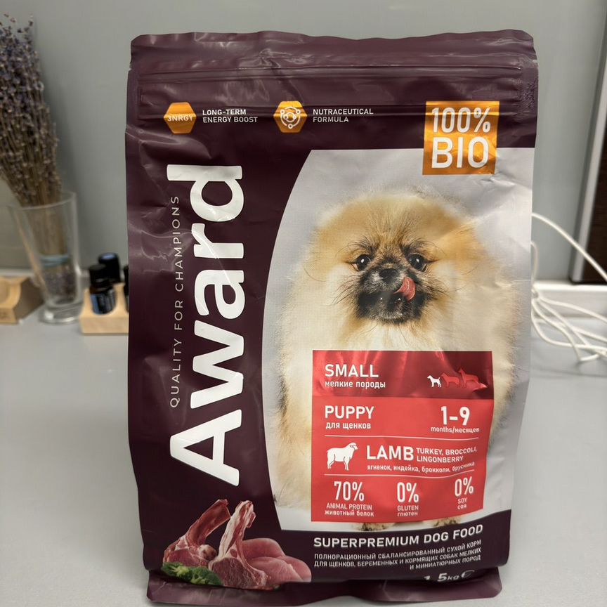 Корм для собак Award