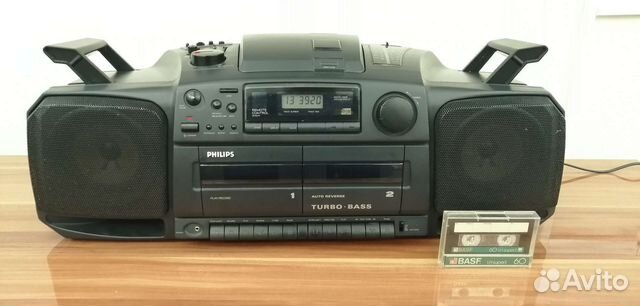 Магнитола Bombox Philips CD+2CC+Radio купить в Москве | Электроника | Авито