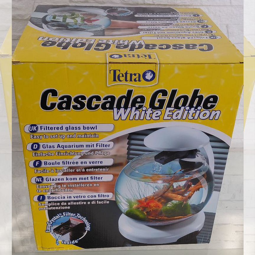 Аквариум новый с фильтром и подсветкой