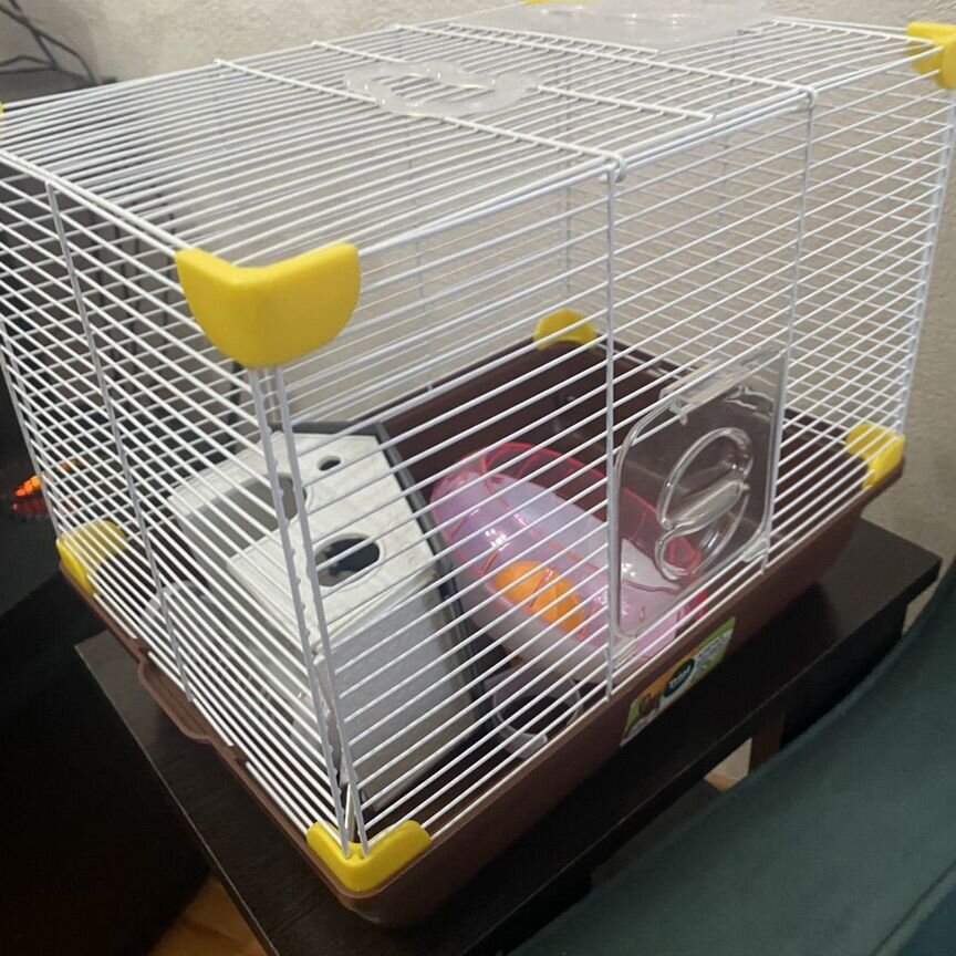 Клетка для хомяка полный комплект