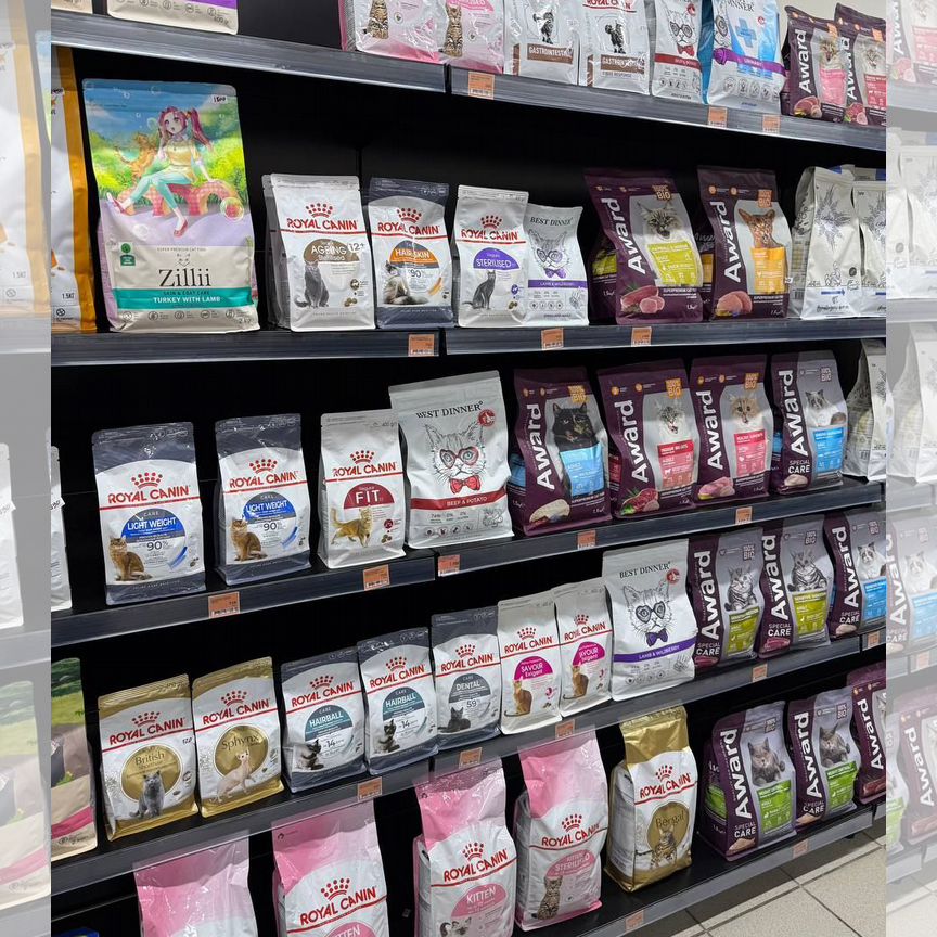 Товары для животных новое