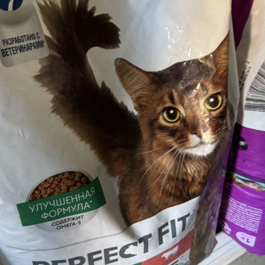 Корм для кошек perfect fit 10 кг