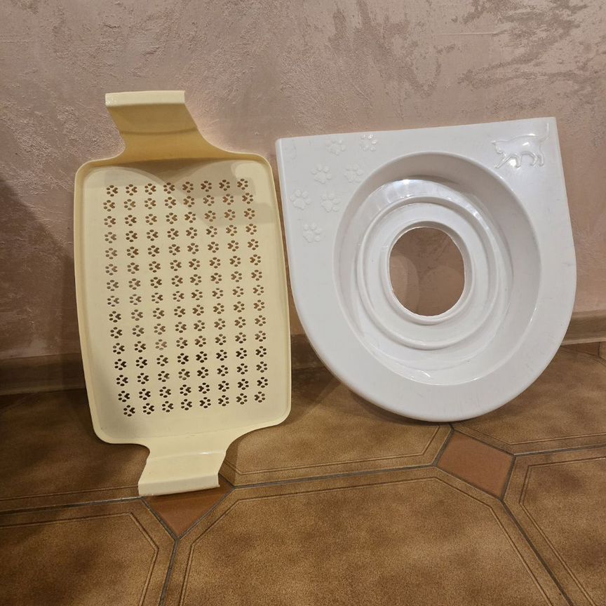 Лоток на унитаз для кошек