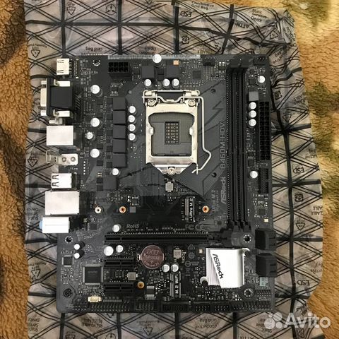 Материнская плата ASRock B460M-HDV купить в Москве | Электроника | Авито