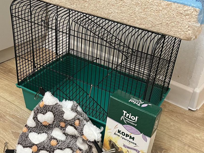 Клетка для грызунов (крысы ) + набор аксессуаров