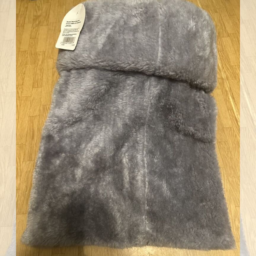 Меховой мешок-норка для кошек