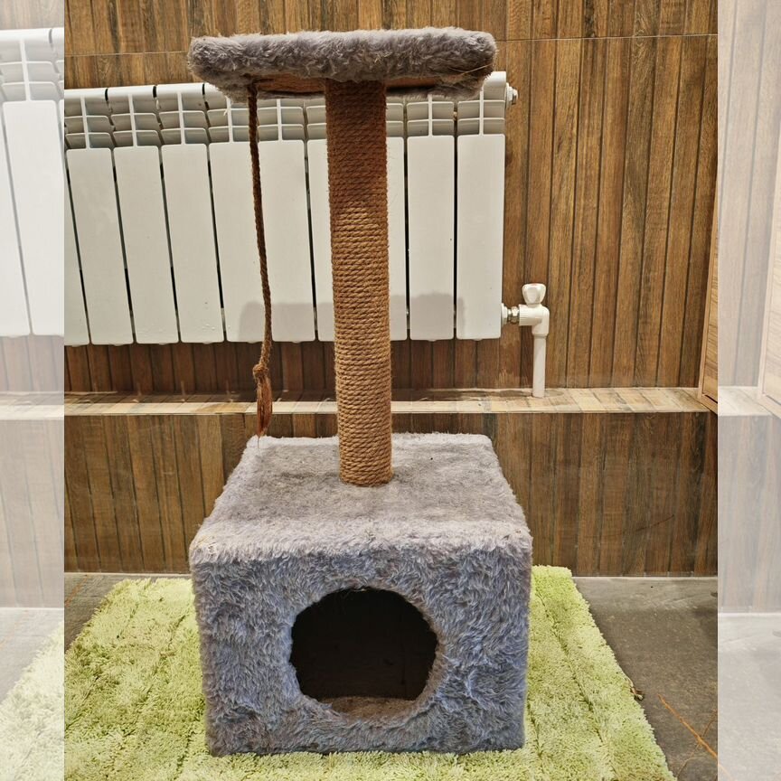 Когтеточка домик для кошки