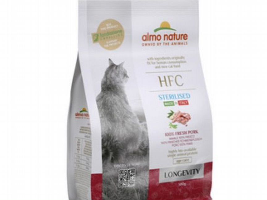 Корм Almo Nature свинина 1,2 кг для кошек