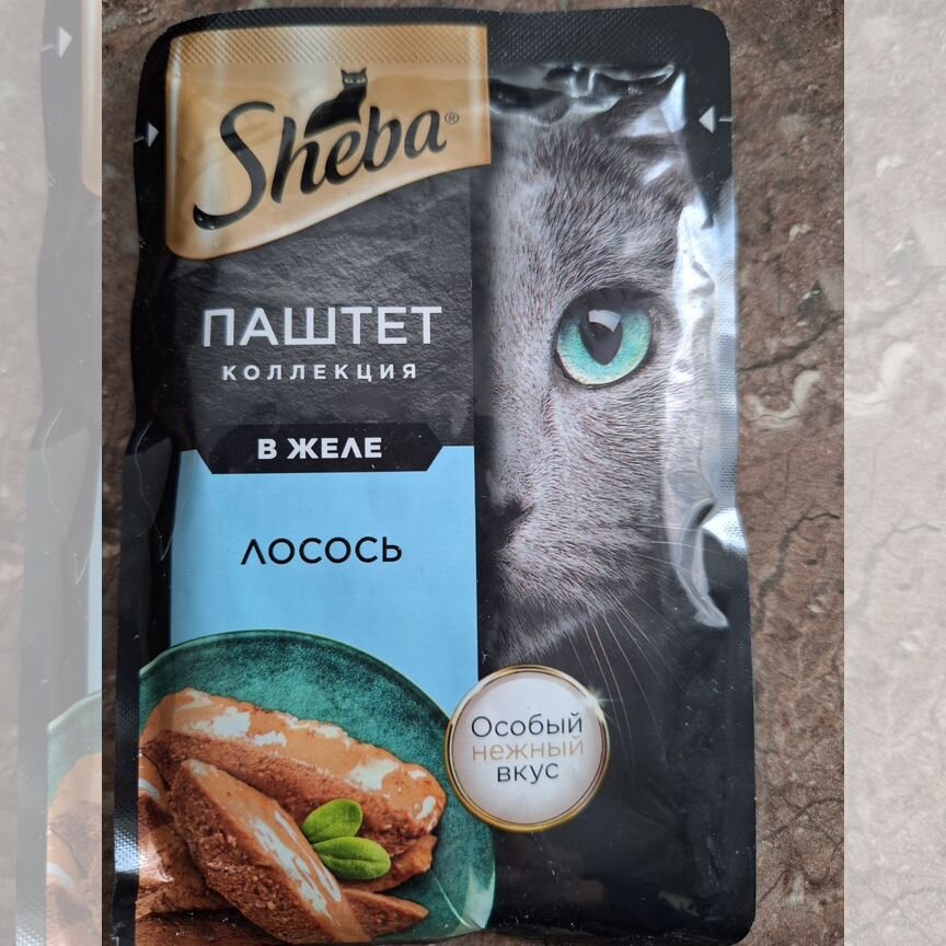 Влажный корм для кошек шеба