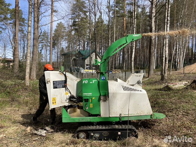 Аренда самоходный измельчитель веток Forst TR8 в Санкт-Петербурге ...