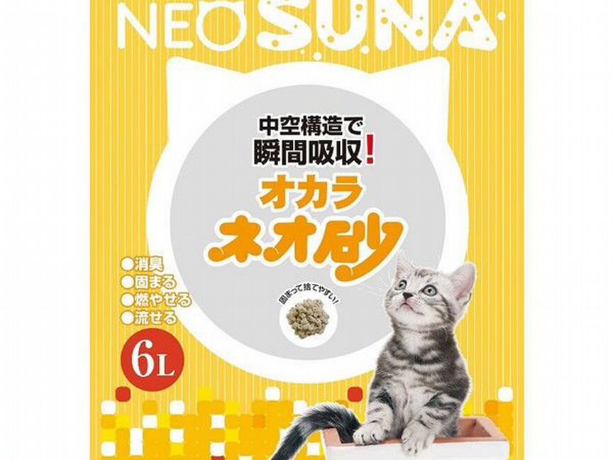 Neo Loo Life Комкующийся туалетный наполнитель 6л