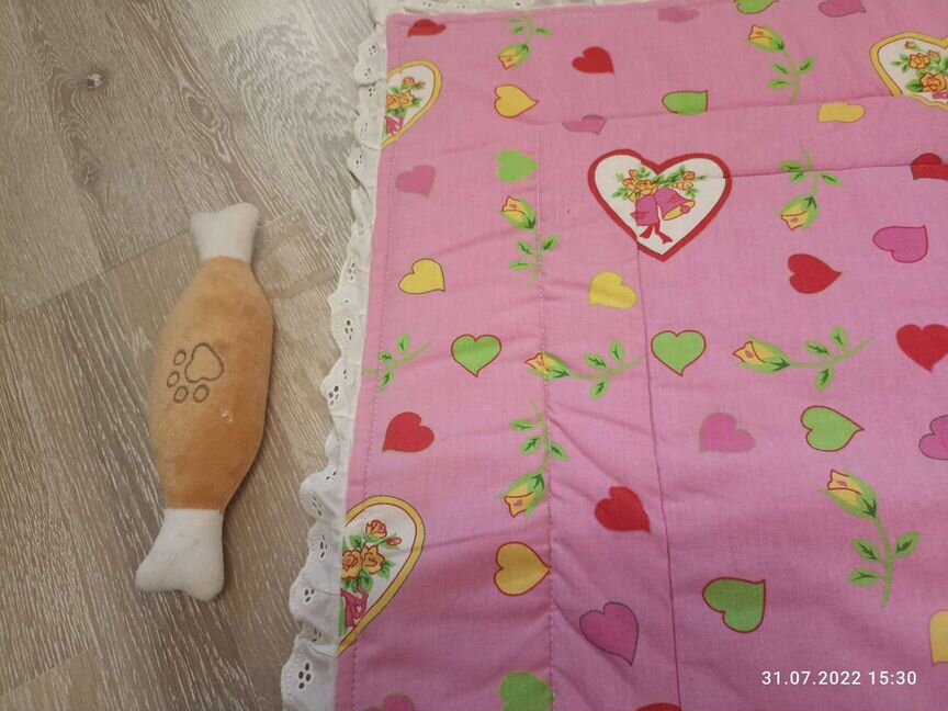 Лежанка подстилка большая для собак 120 см